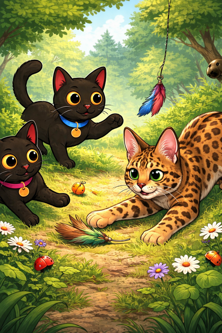 🐆 Savannah Cat – The Exotic Hybrid – Happy Tails